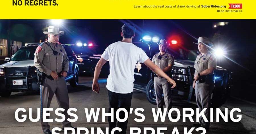 TxDOT launches spring break drunk driving prevention campaign | Life ...