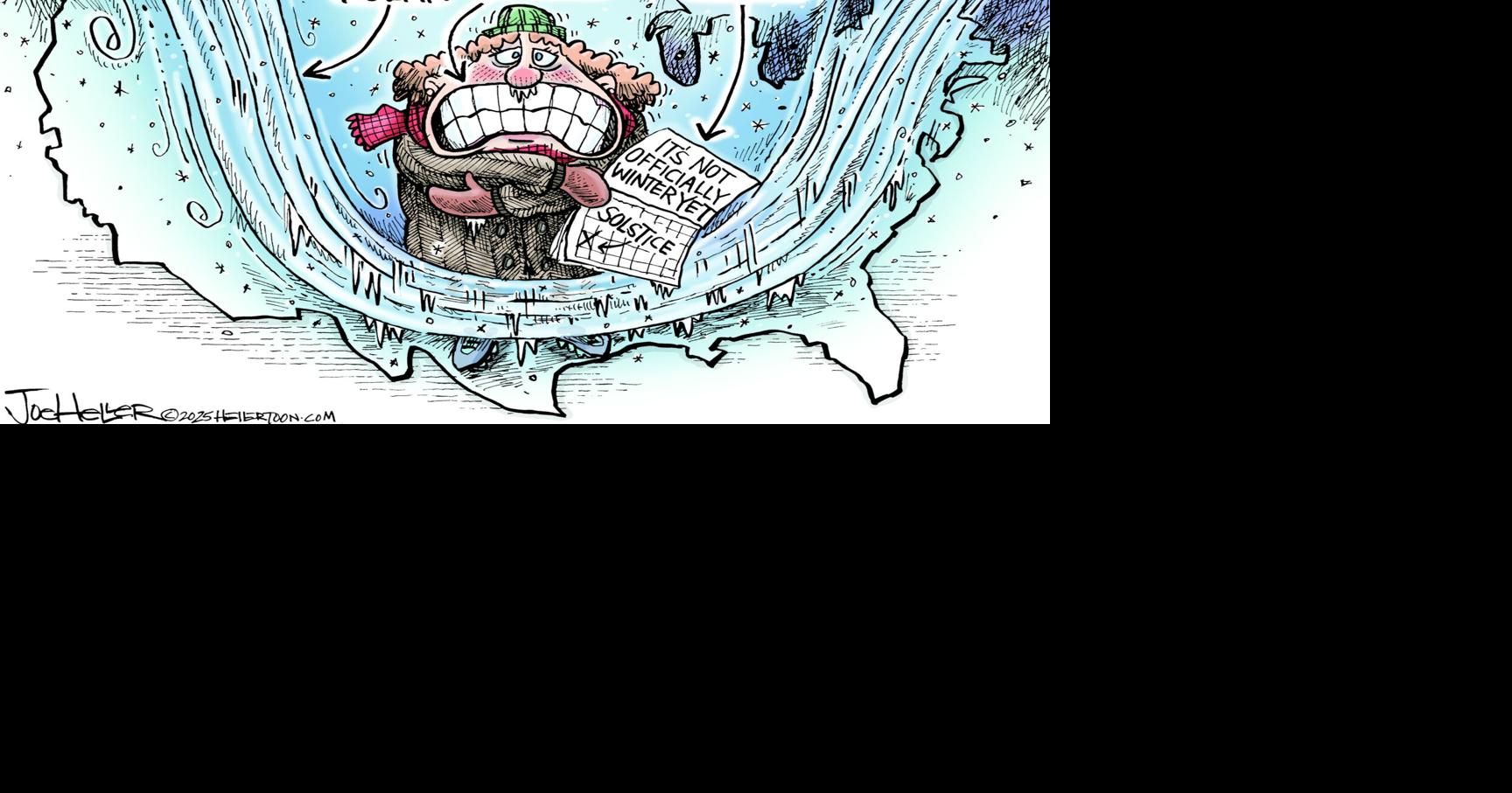 Heller Cartoon - Vortex | Comics Puzzles | thecomanchechief.com