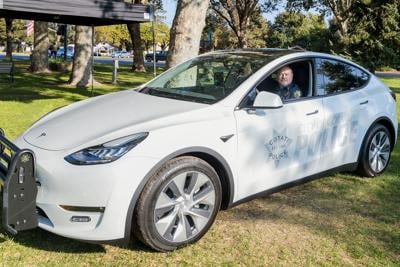 Sonoma County’s first electric police cruiser unveiled in Cotati ...