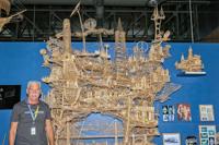 toothpick sculpture exploratorium