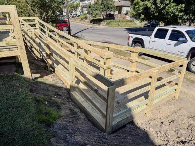 SawsRamps volunteers build their longest Henry County ramp to date ...
