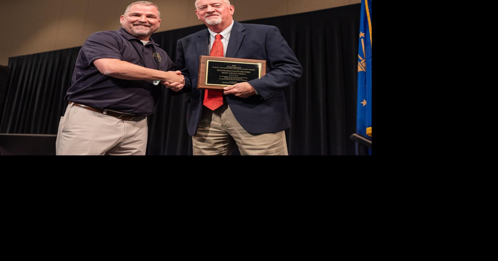 Judge David McCord wins Indiana Judges Association award | News ...