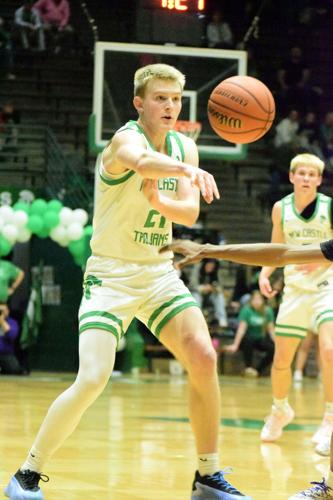 Landon Thompson signs NLI to play basketball at Trine University ...