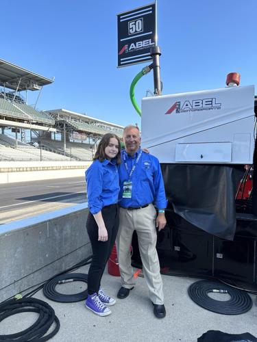 Clean N Simple sponsoring Abel Motors #50 car, driver R.C. Enerson ...