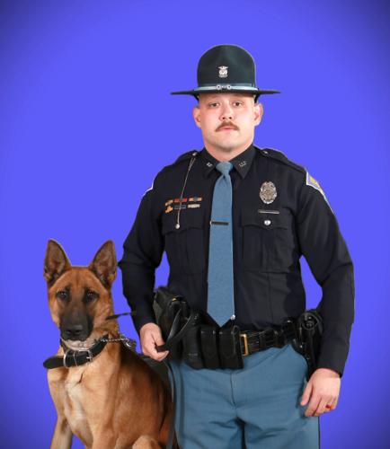 Veteran K9 handler at ISP Pendleton District welcomes new partner ...