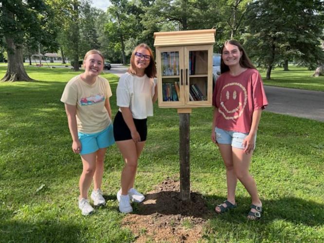 Octagon Club installs new free little library | News | thecouriertimes.com