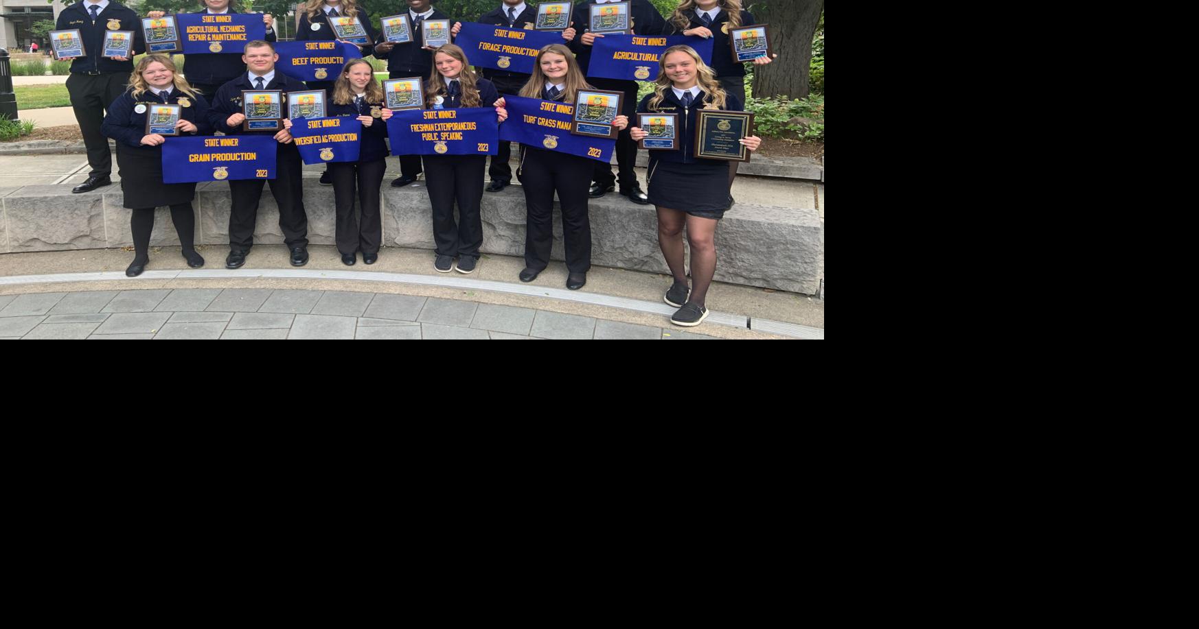 Shenandoah chapter attends 94th Indiana FFA Convention | News ...