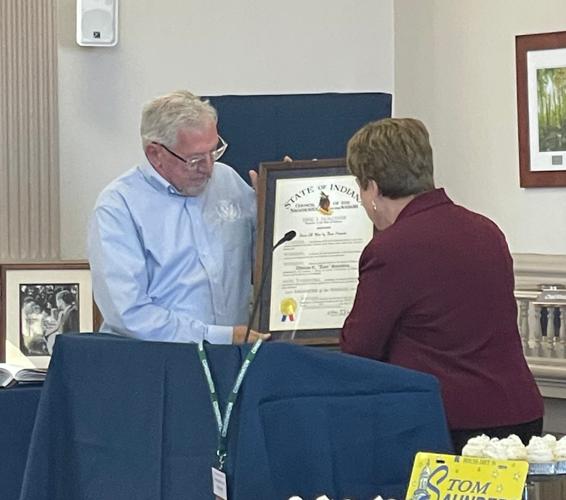Community, state officials honor Tom Saunders | News | thecouriertimes.com