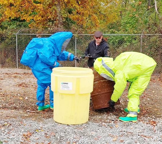 A CHEMICAL REACTION: Local Emergency Planning Committee hosts training ...