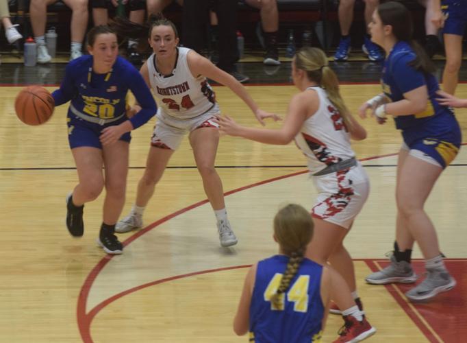 Golden Eagles nip Panthers in girls basketball | Sports ...