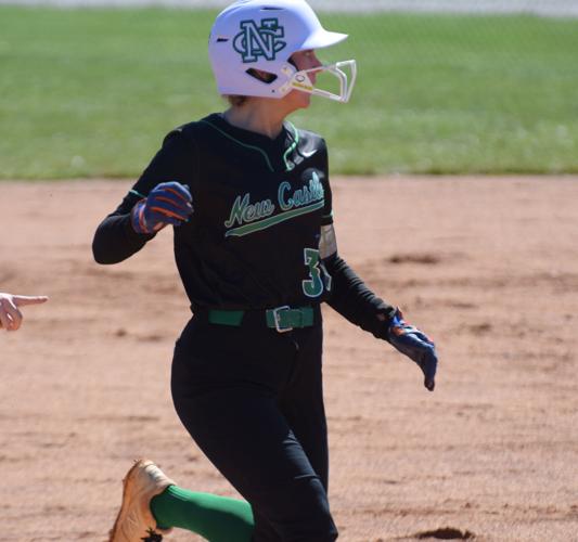 New Castle softball takes a 24 point blowout over Muncie Central ...