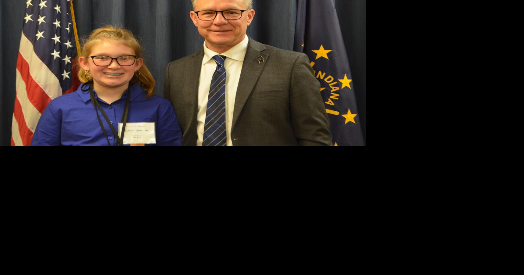 Sen. Raatz welcomes local student to the Statehouse | News ...