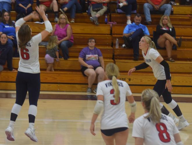 Volleyball Vikings sweep Liberty Christian | Sports | thecouriertimes.com