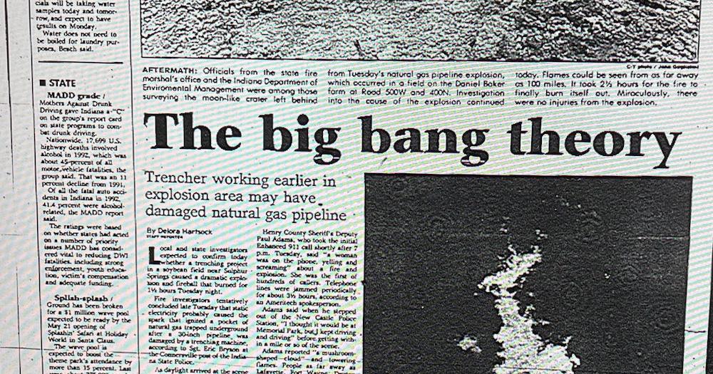 Remembering the Sulphur Springs explosion: Gas pipeline fireball ...