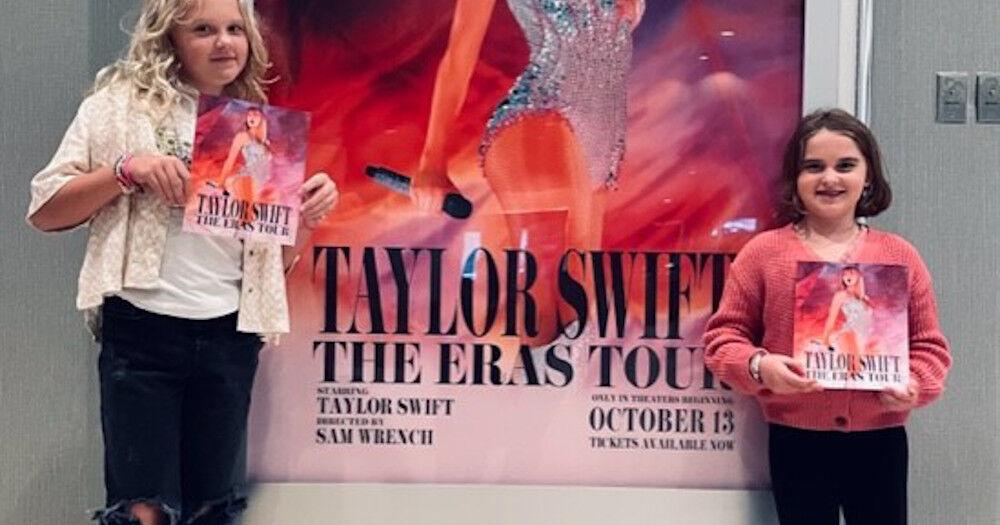 'Swifties' unite as Taylor Swift’s Eras Tour concert video hits movie ...