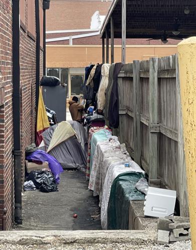 HOMELESS CAMP BESIDE TRUSTEE'S OFFICE | News | thecouriertimes.com