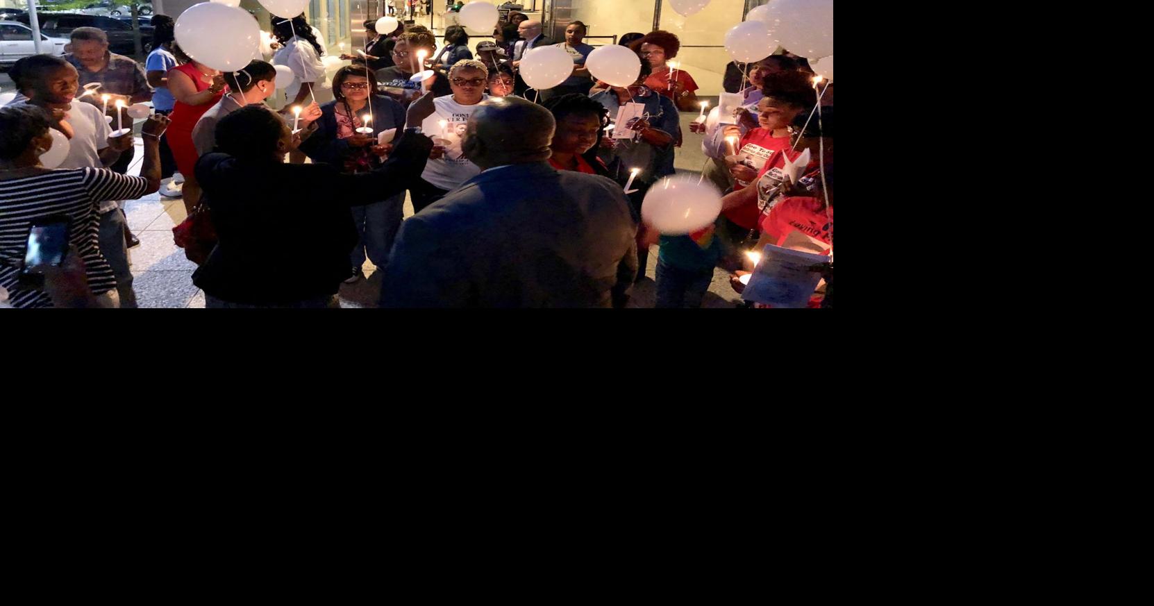 Candlelight Vigil For Victims' of Violent Crimes Held At Jefferson ...
