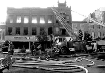Backward Glance: Fire in downtown Albion | Top Story ...