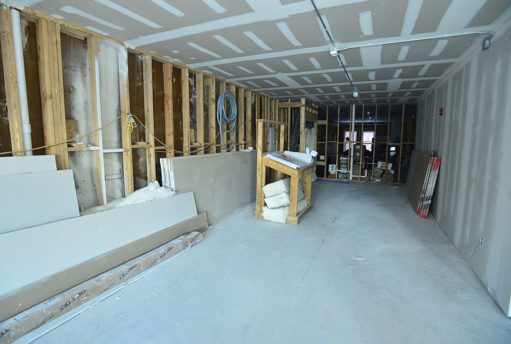 Main Street building is two-thirds of the way to being finished | News ...