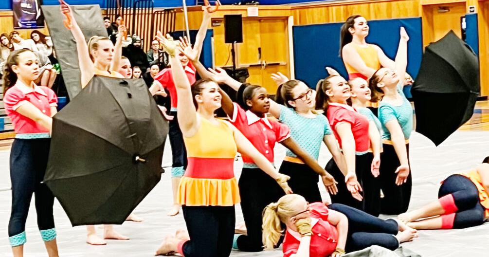 Medina teams score in winterguard event | Lifestyles ...