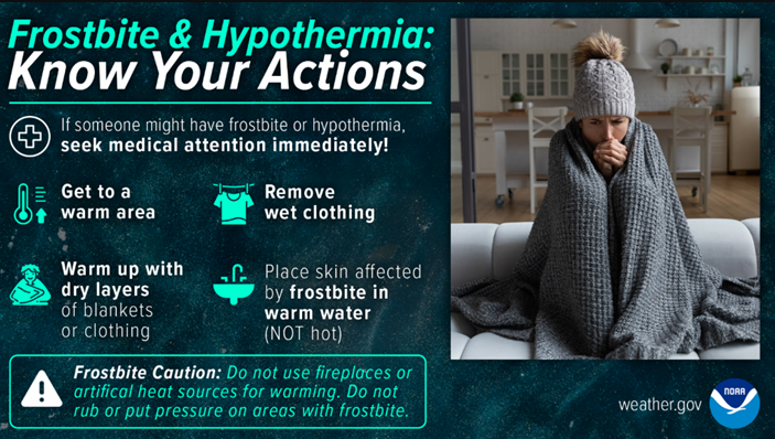 How to recognize frostbite and hypothermia | Public Service News ...