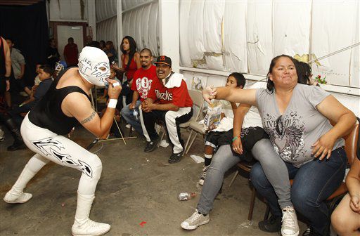 Lucha libra becomes jeering, cheering family night | Lifestyles ...