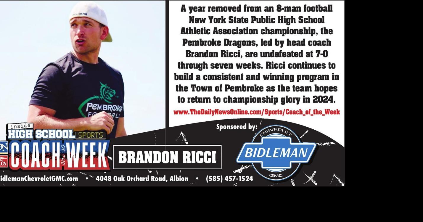 The Daily News Coach of the Week (10/27-11/02): Brandon Ricci ...