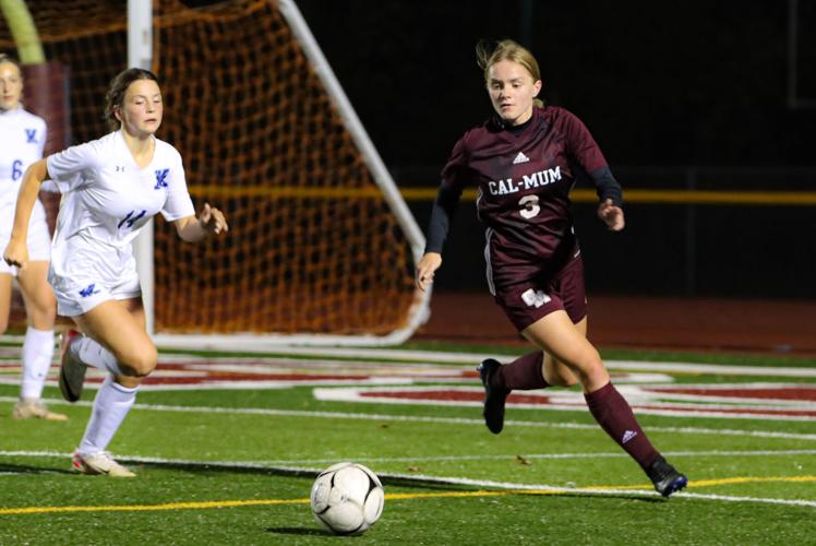 SEC. V GIRLS SOCCER: Cal-Mum uses McGinnis' two-goal effort to oust ...
