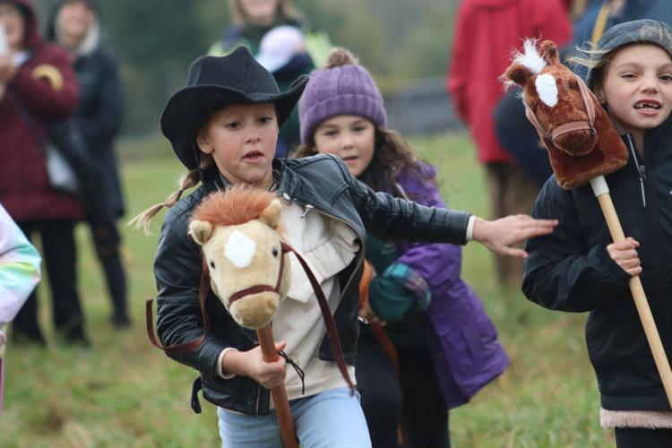Ponying up fun: Stick horse races a beloved tradition at GV Hunt Races ...