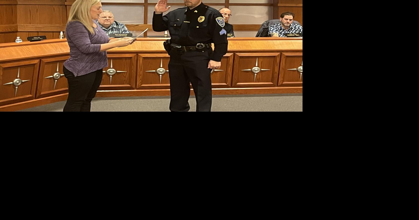PHOTOS: City police officers sworn-in | News | thedailynewsonline.com