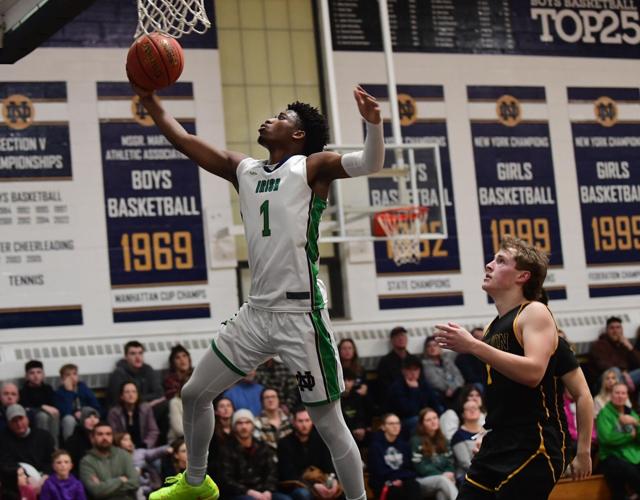 SEC. V BOYS BASKETBALL ROUNDUP: Davies' career night powers Notre Dame ...