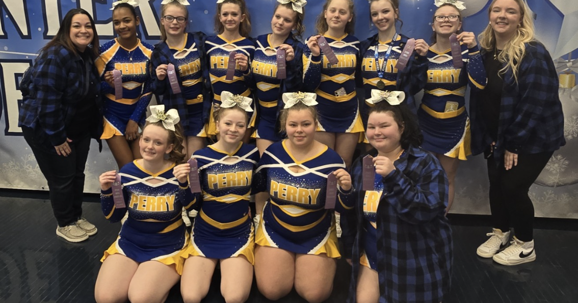 H.S. CHEERLEADING: Perry wins Attica Winter Wonderland competition ...