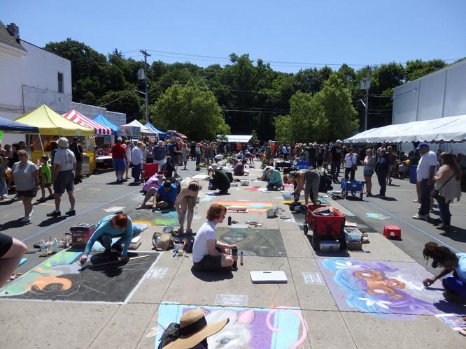 Imaginative artwork: Perry Chalk Art Festival returns Saturday ...