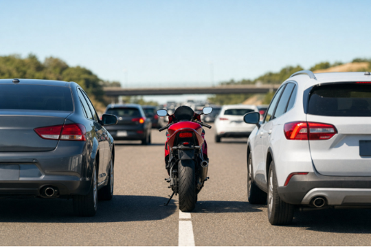 How lane splitting affects the outcome of a motorcycle accident claim ...