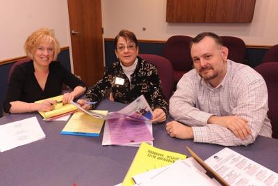 Lori Stupp, Kelly Bermingham and Chad Zambito | | thedailynewsonline.com