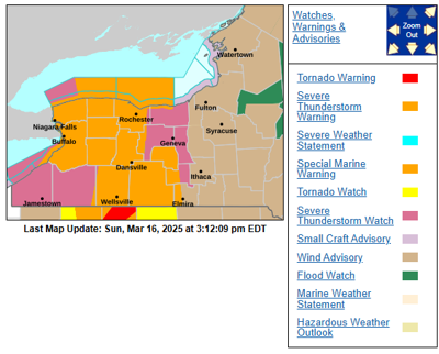 UPDATE: Severe thunderstorm warning includes GLOW region | News ...