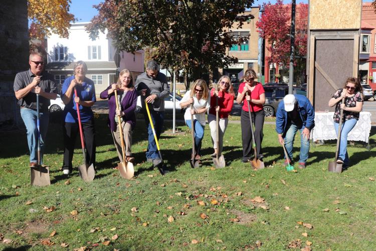 Library expansion breaks ground in Caledonia | Top Story ...