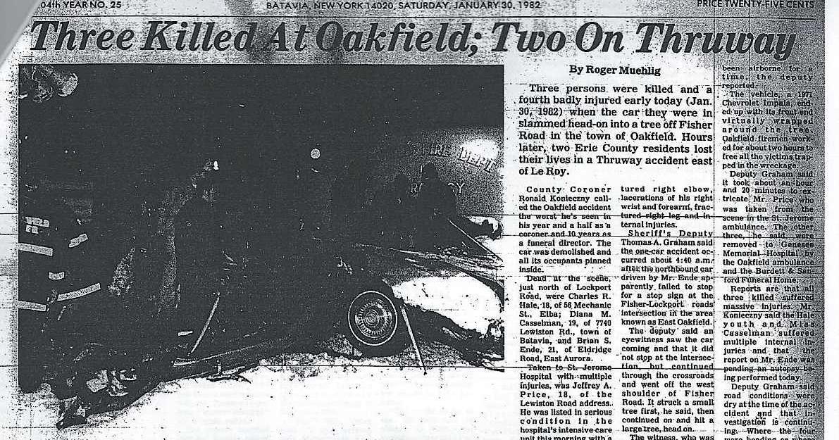 accident article newspaper