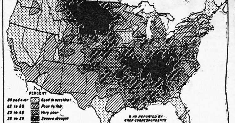 Drought map, 1936 | | thedailynewsonline.com