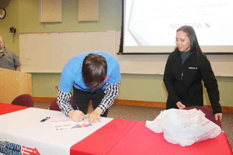 Students ‘sign’ with area firms Apprenticeship program holds ‘Signing ...