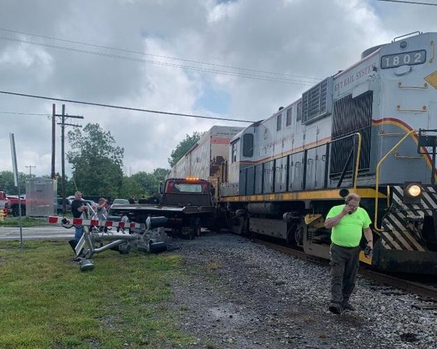 Minor injuries after train hits truck in Orleans County | News ...