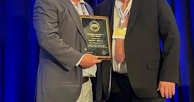 Hens earns national Rural Engineer of the Year Award | News ...