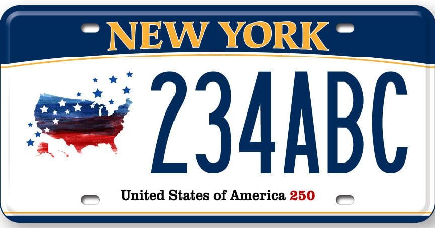 DMV offers 'United States of America 250' license. plate | News ...