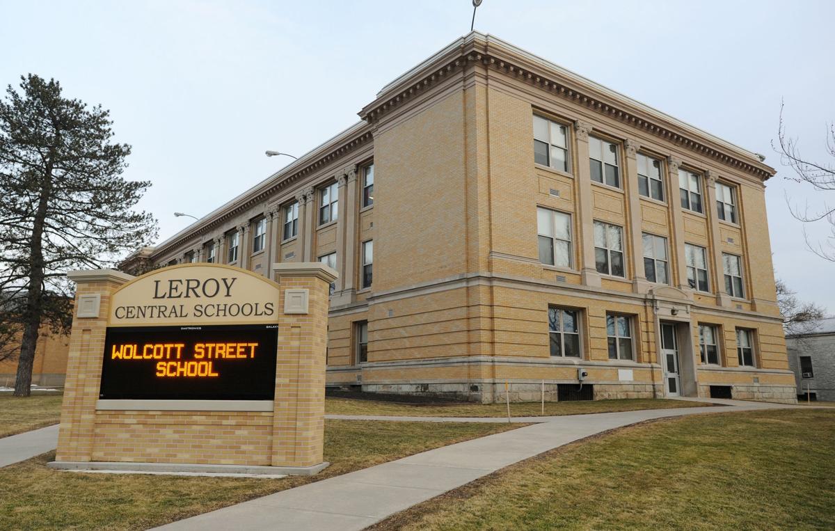 Le Roy's Wolcott Street School campus open again after band room fire ...