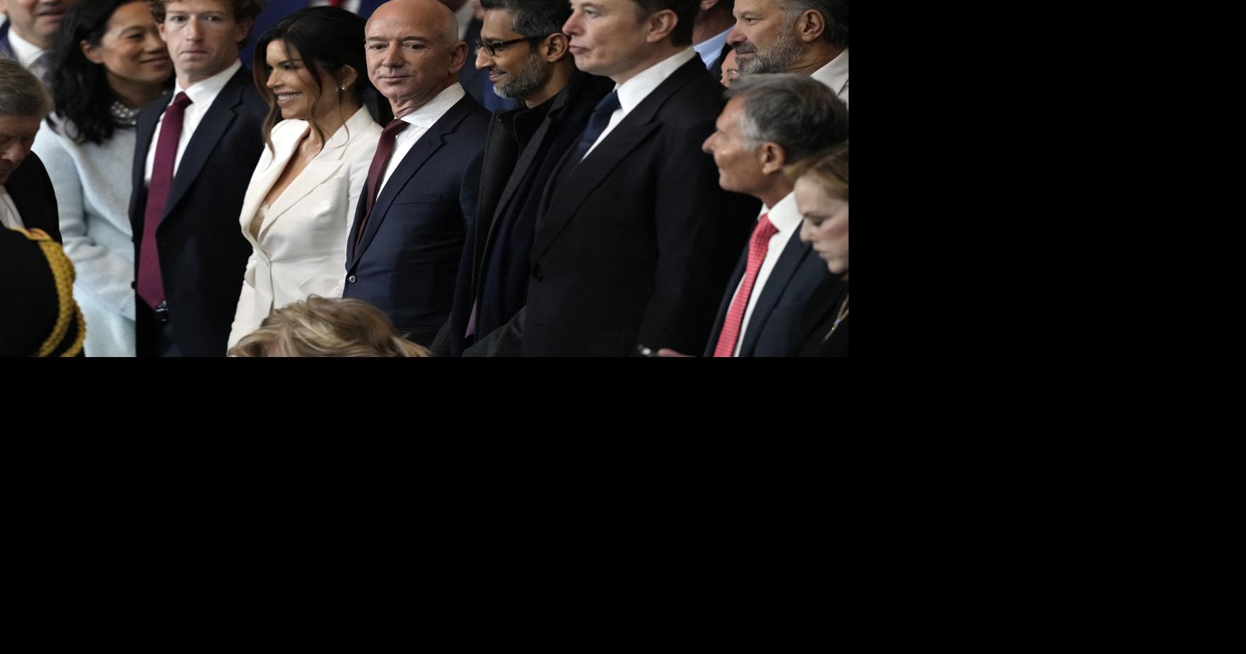 Tech CEOs feature prominently at Trump inauguration | News ...