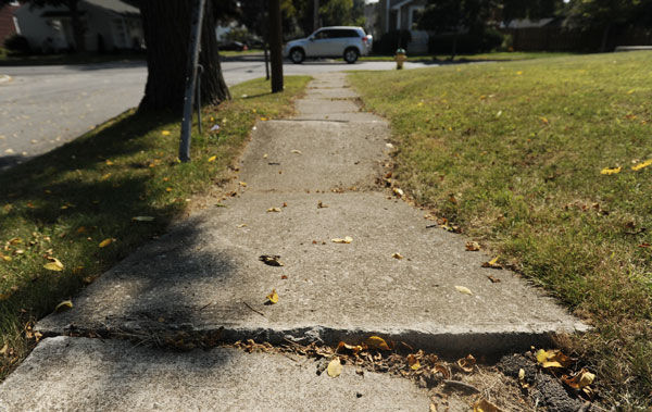 City chipping away at bad sidewalks | News | thedailynewsonline.com