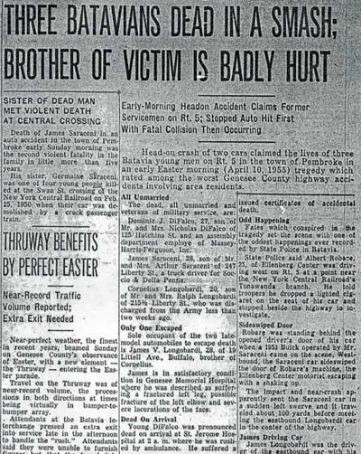 Fatal 1955 crash | | thedailynewsonline.com
