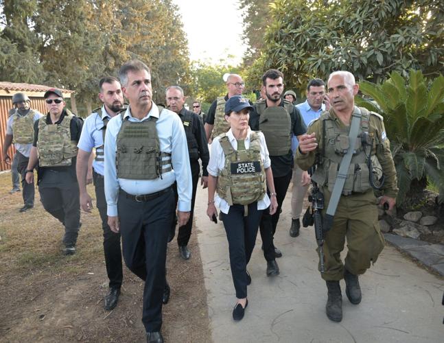 Hochul returns from Israel, having borne witness to Hamas violence ...