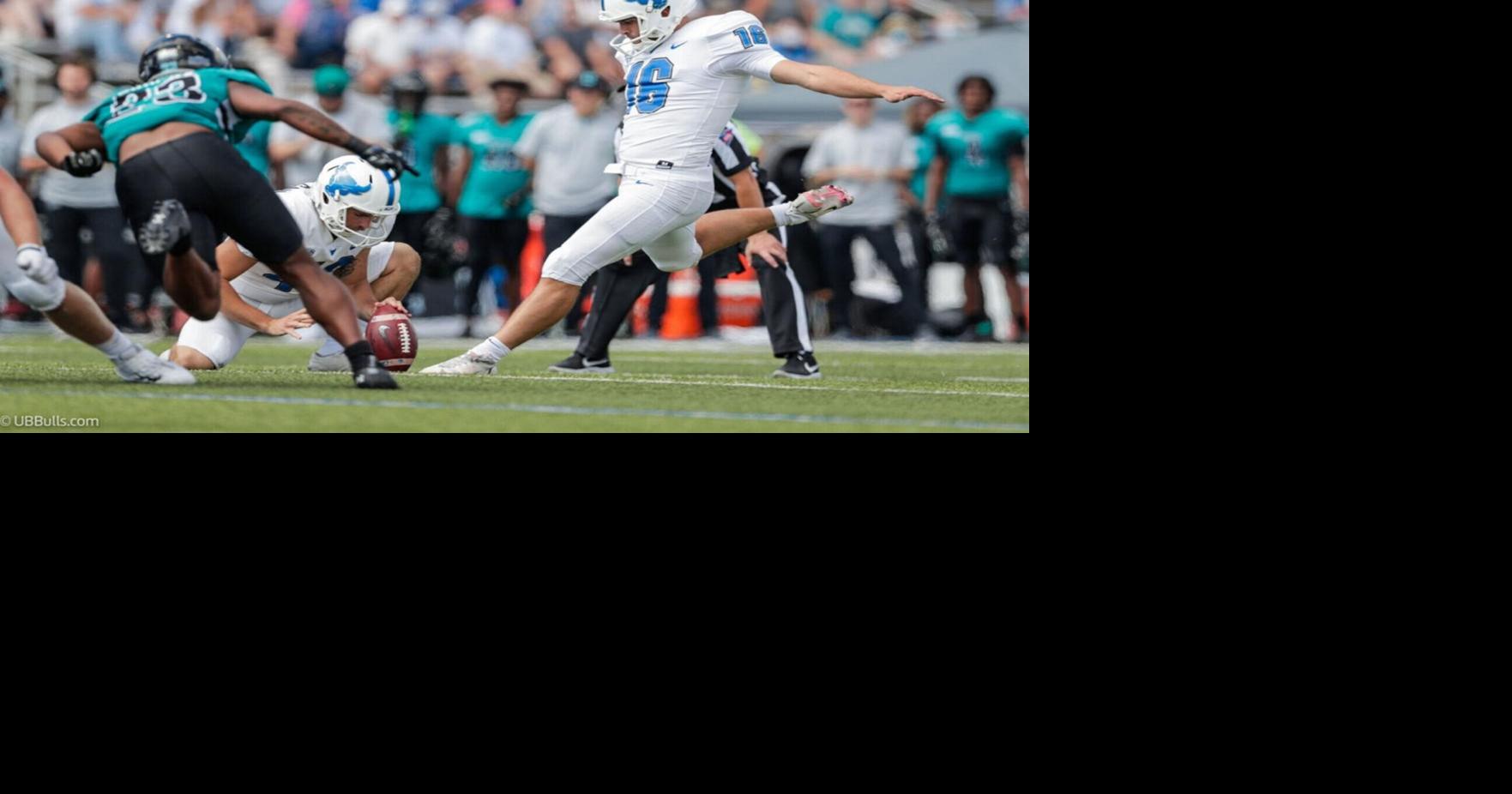 A LEG UP: Caledonia native, UB kicker McNulty set for final collegiate ...