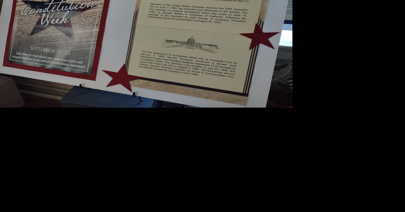 Letter: Constitution Week a chance to learn about founding document ...